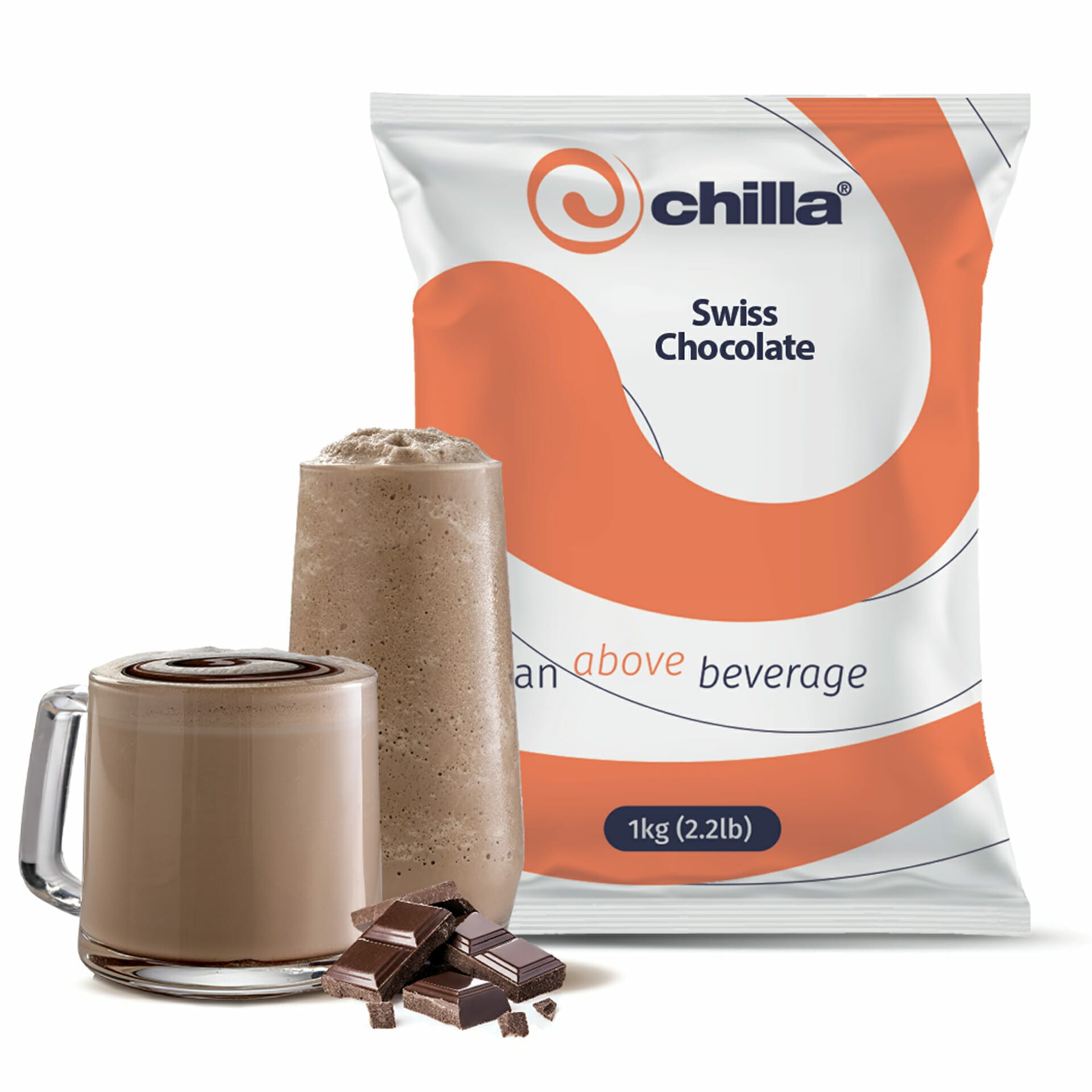 Chilla Swiss Chocolate Powder 1kg - Dairy – Chilla Beverage Co