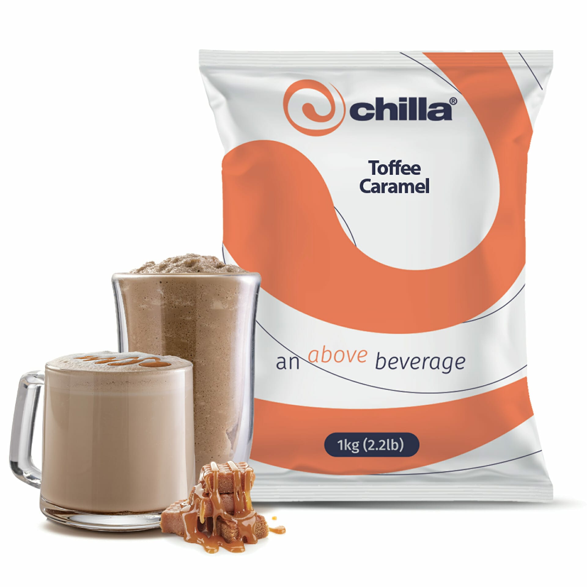 Chilla Toffee Caramel Powder 1kg – Chilla Beverage Co