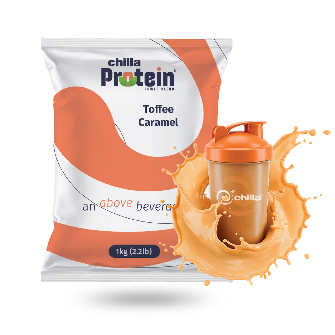 Chilla Toffee Caramel – Protein- 1kg – Chilla Beverage Co