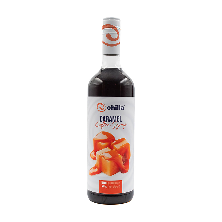 Chilla Caramel Syrup 1lt – Chilla Beverage Co