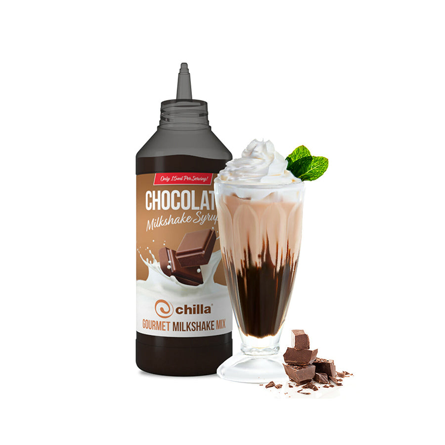Chilla Chocolate Milkshake Syrup 1lt – Chilla Beverage Co