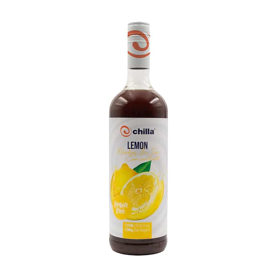 Chilla Lemon Sugar Free Rooibos Ice Tea 1lt – Chilla Beverage Co